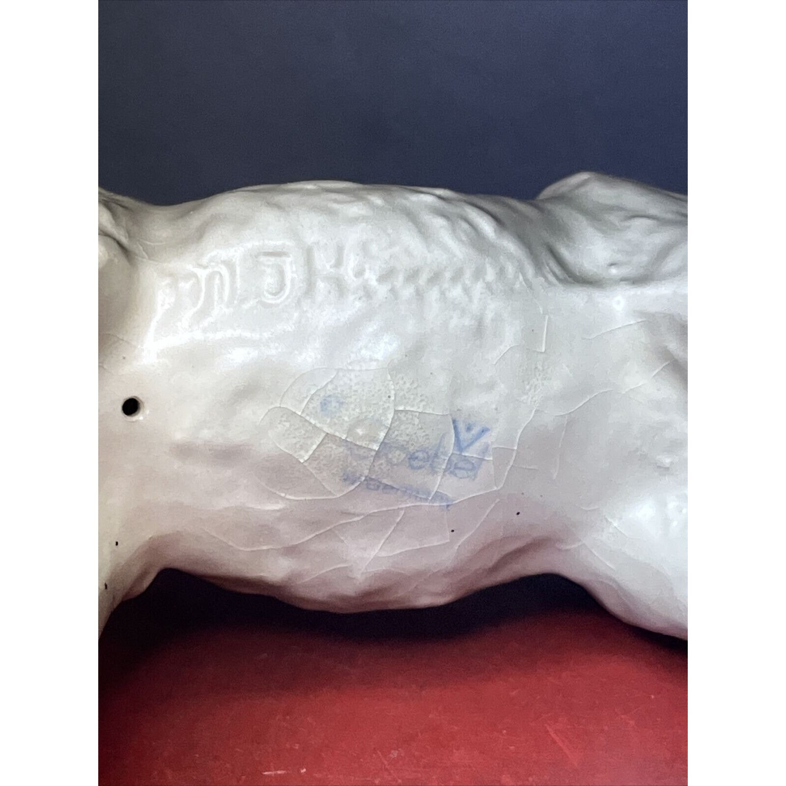 Vtg Goebel Hummel Nativity Donkey Animal Figurine Standing Gray West ...