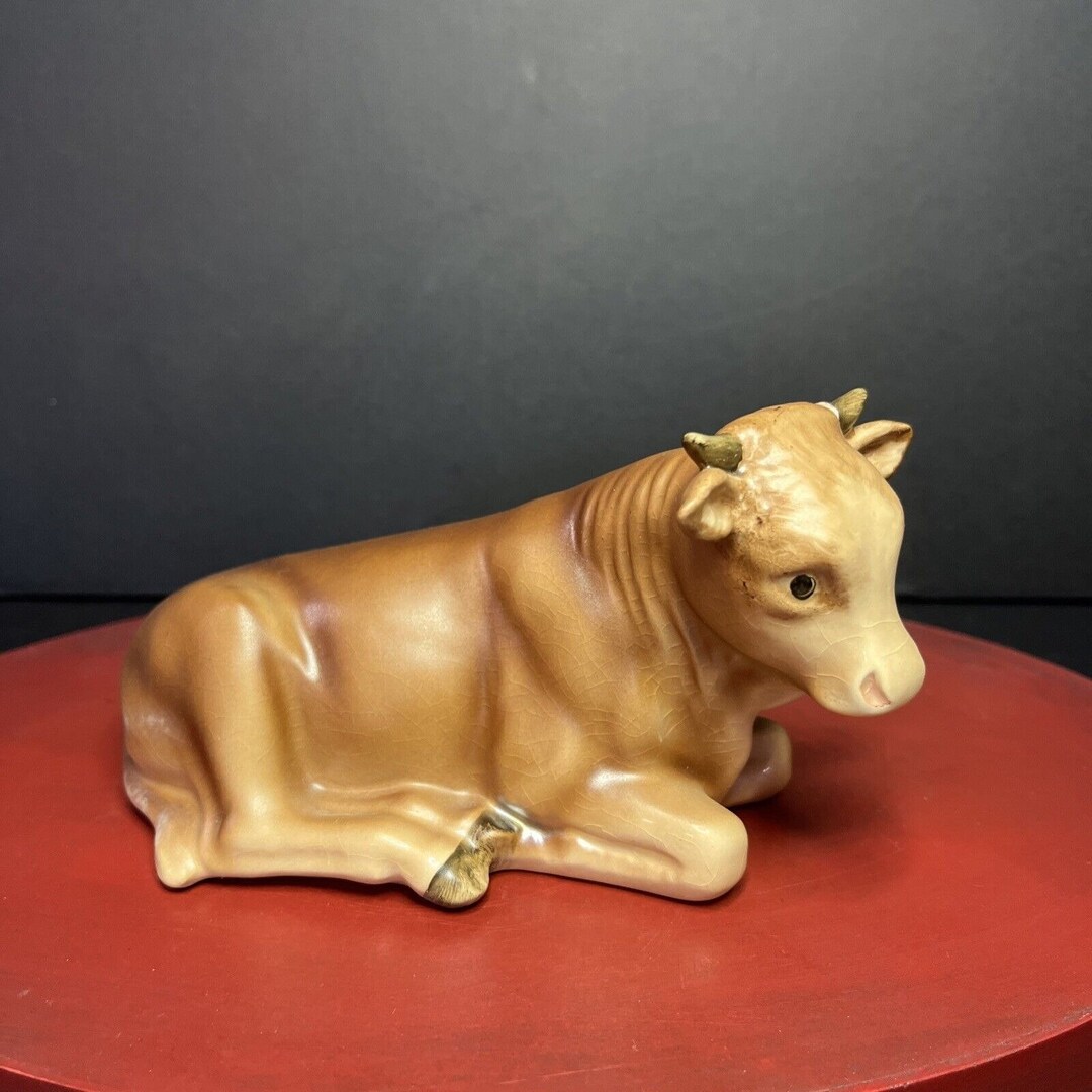 Vtg Goebel Hummel Nativity Ox Cow Animal Figurine West Germany REPAIRED ...