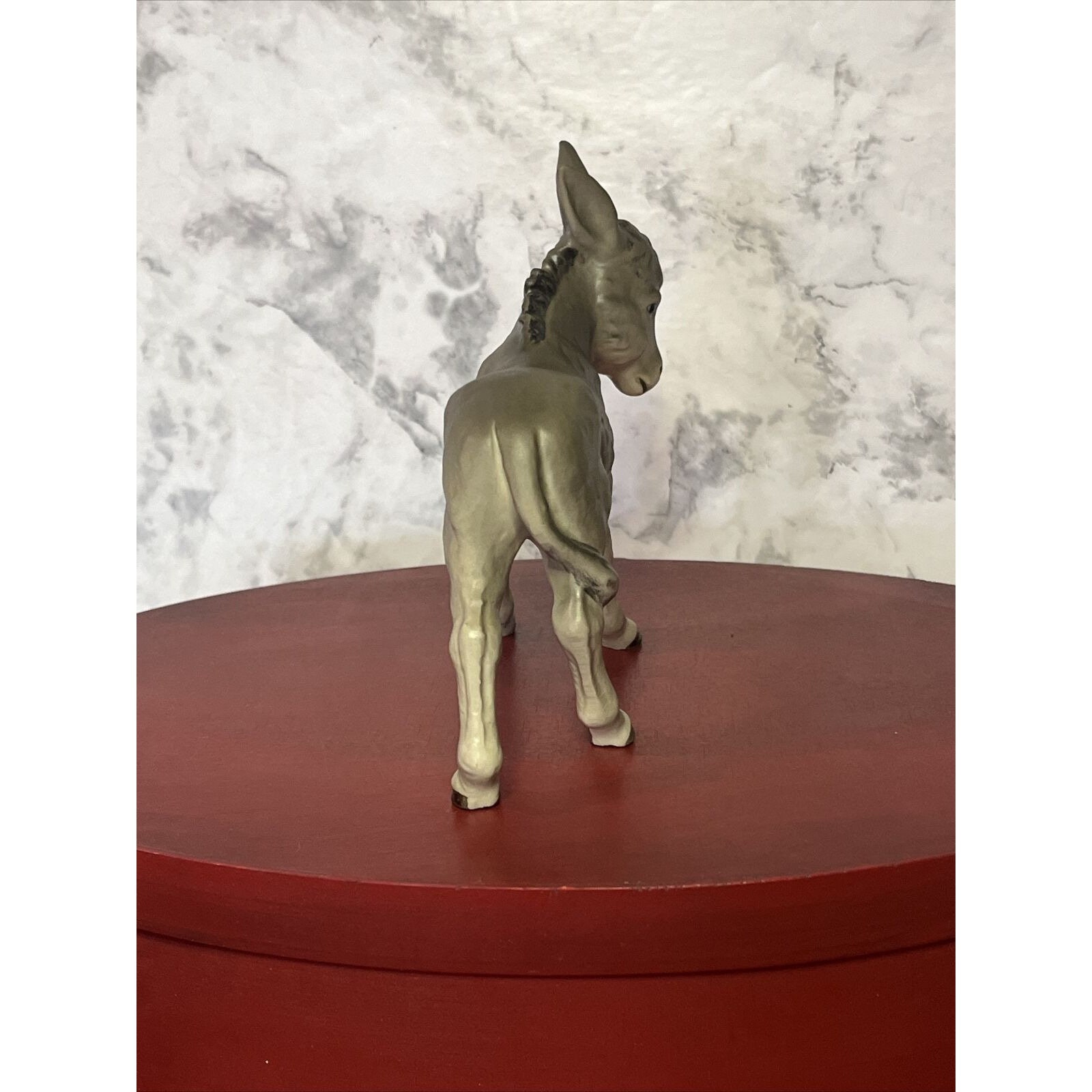 Vtg Goebel Hummel Nativity Donkey Animal Figurine Standing Gray West ...