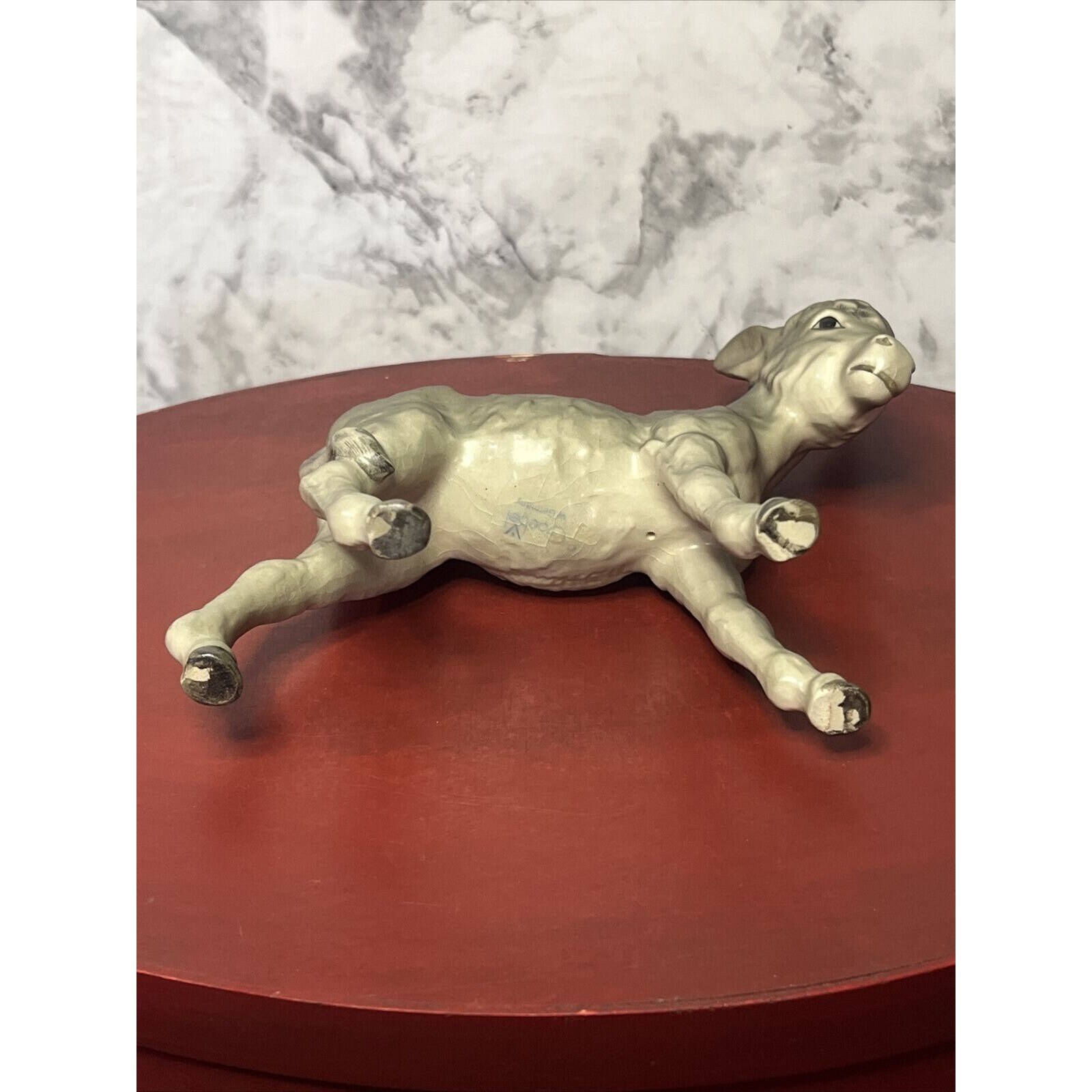 Vtg Goebel Hummel Nativity Donkey Animal Figurine Standing Gray West ...