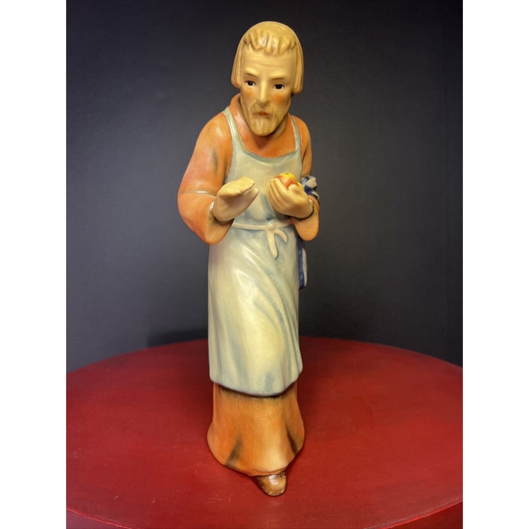 Vtg Goebel Hummel Nativity Joseph Josef Figurine Standing West Germany ...