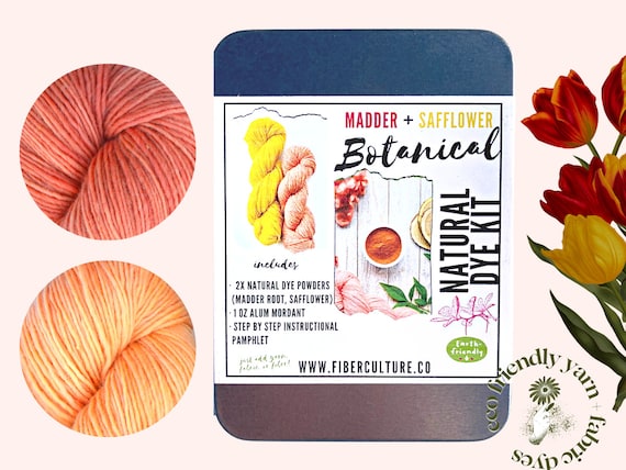Natural Dye Kit Botanical Dye Kit Eco Dye Kit Natural Dye - Etsy