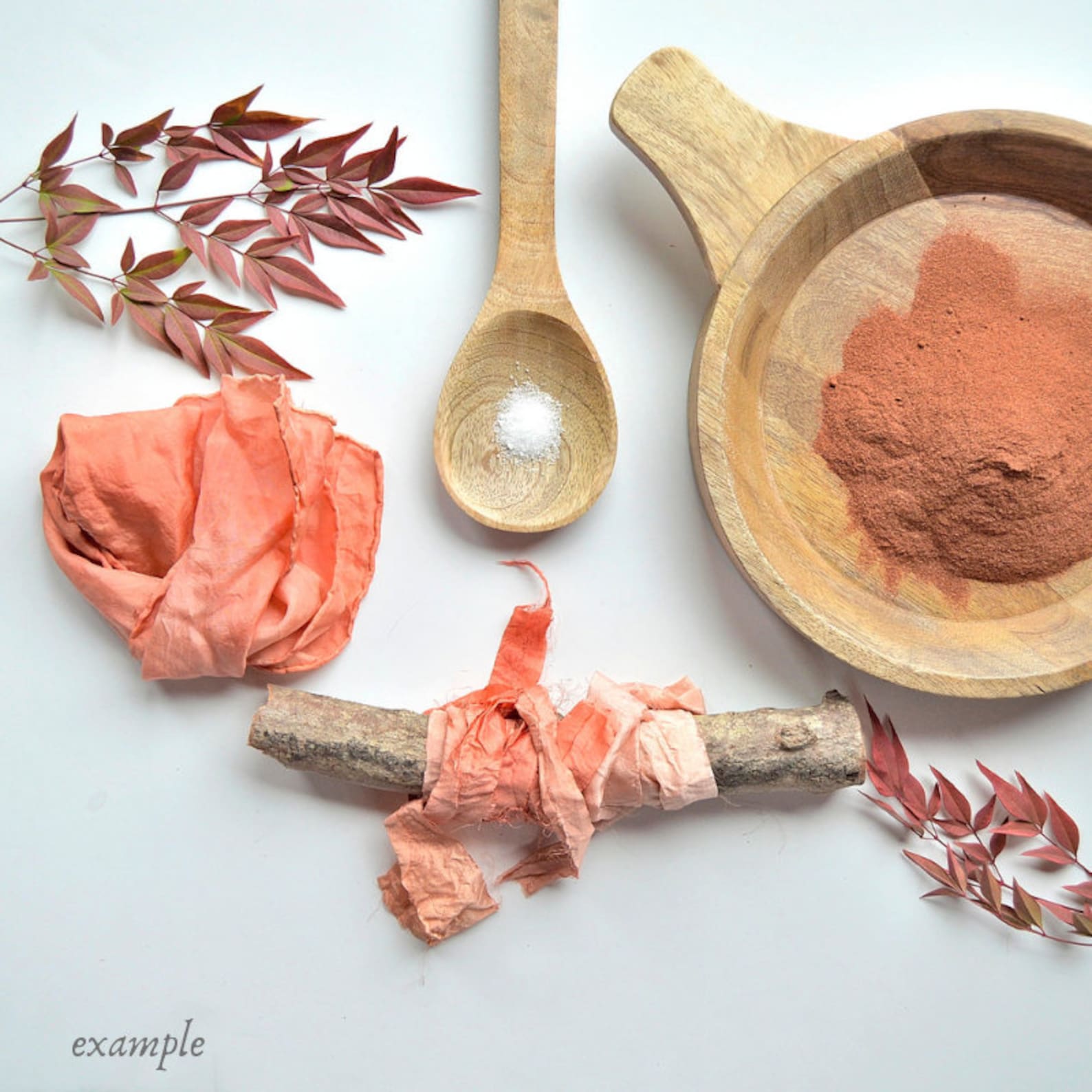 Natural Dye Kit Madder Root Silk Mini Kit Dye Your Own Silk - Etsy