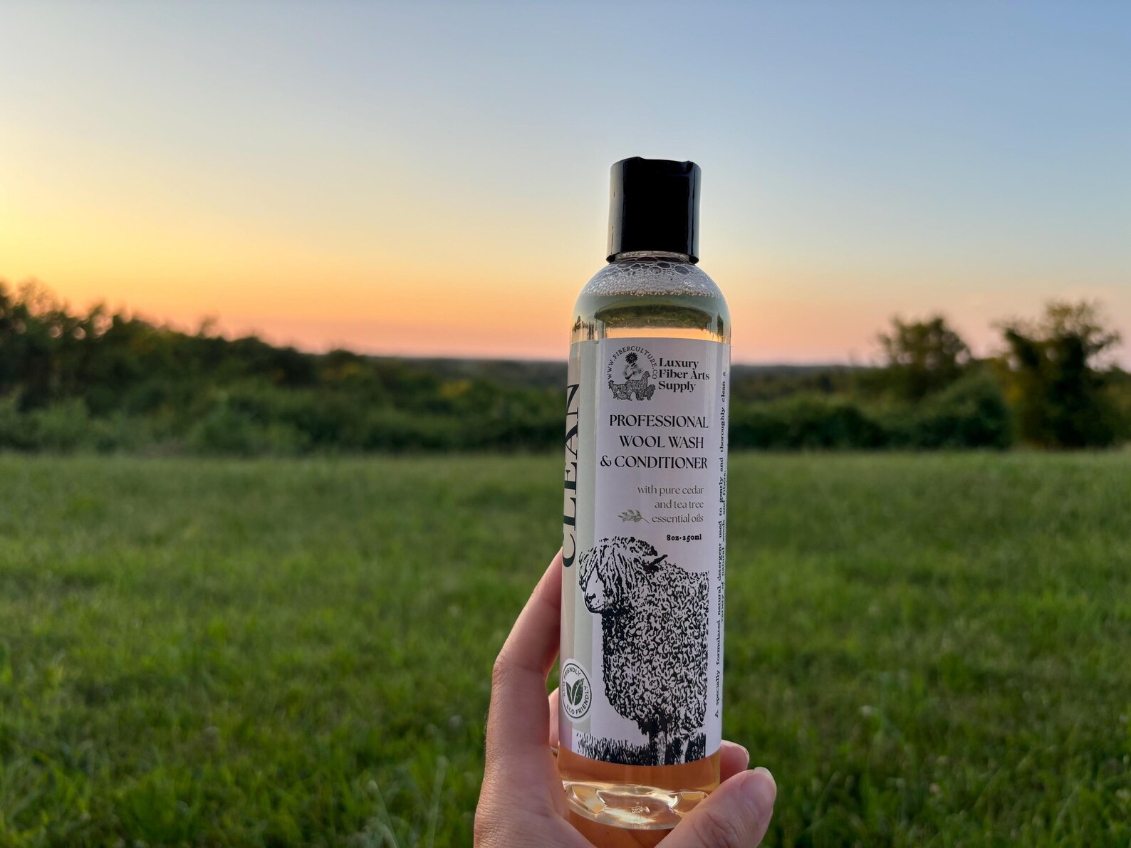 Sheepy Clean Wool Wash & Conditioner 8 Oz, All Natural Wool Wash Soap ...