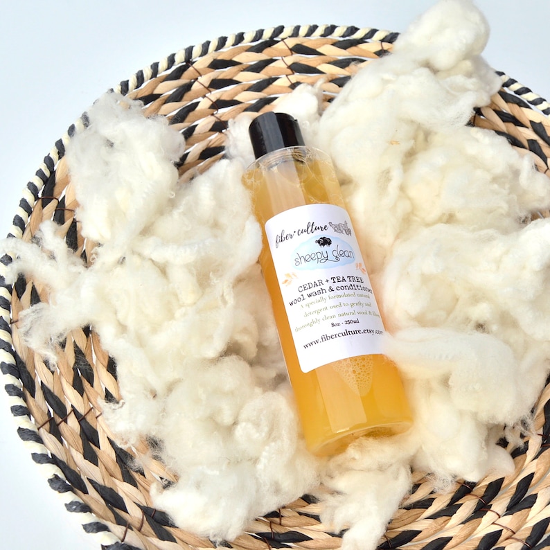 Sheepy Clean Wool Wash & Conditioner 8 oz All Natural Wool | Etsy