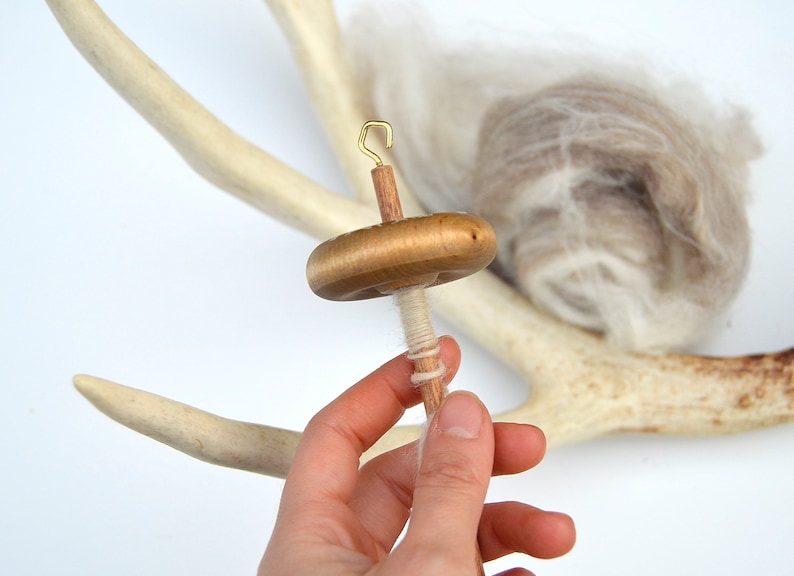 Infinity Lace Wooden Drop Spindle, Top Whorl Drop Spindle, Wood Drop ...