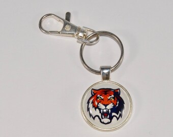 Tiger keychain | Etsy