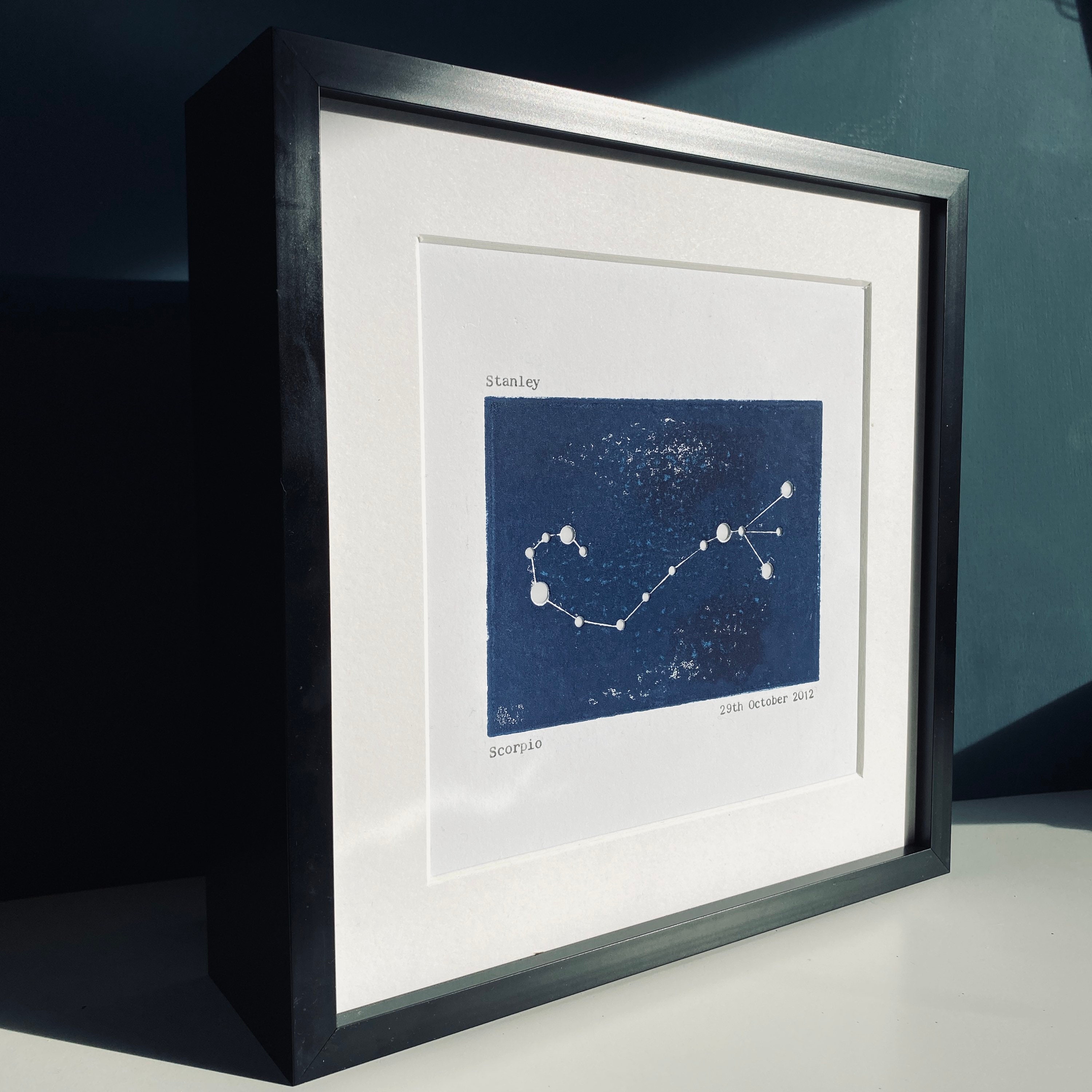 Scorpio Constellation Light Box Personalised Gift Nursery Lamp - Etsy