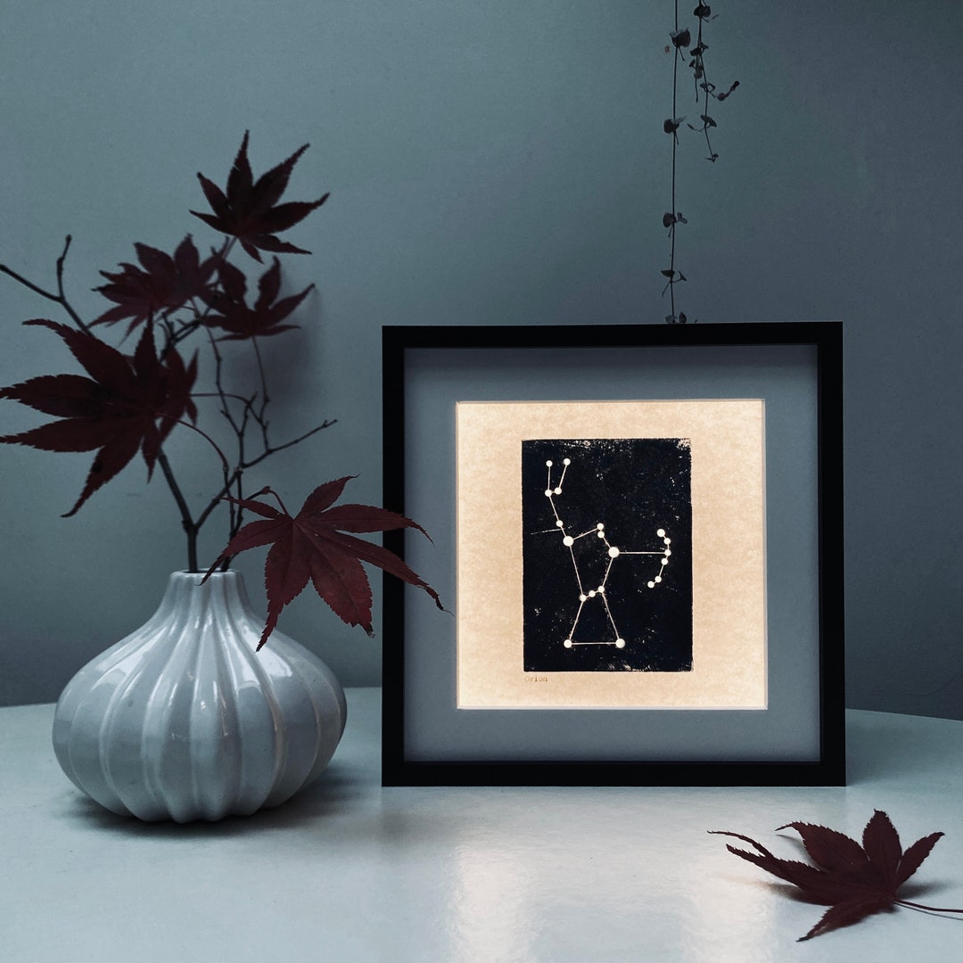 Orion Light Box Night Light Unique Illuminated Constellation Original ...