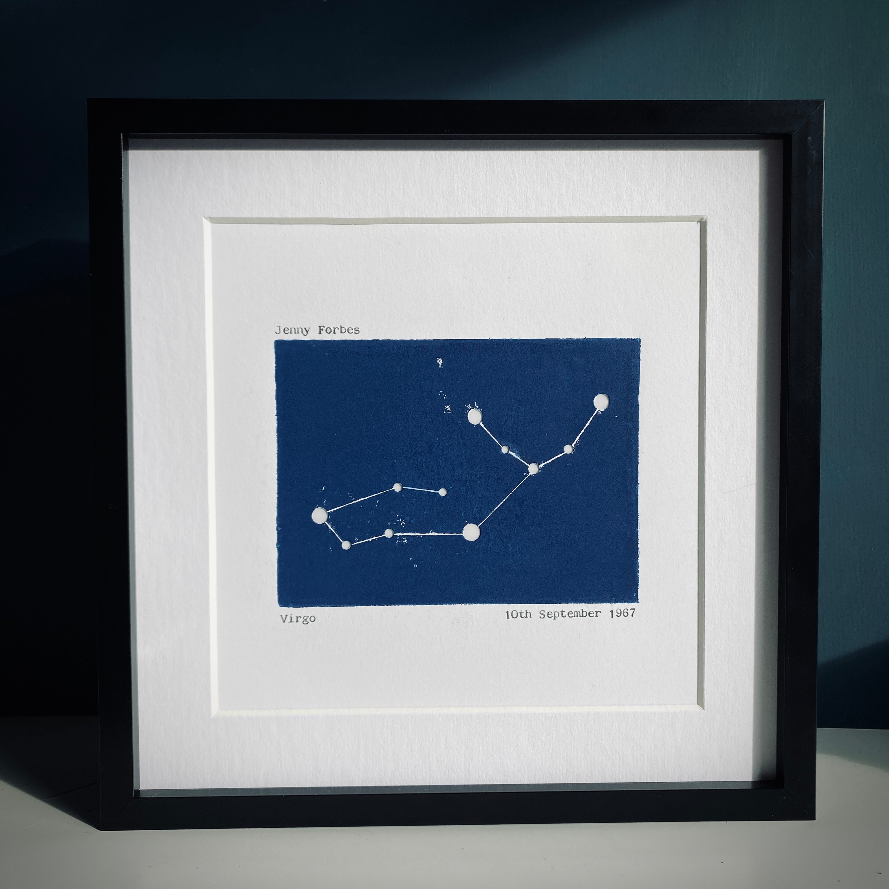 Virgo Constellation Light Box Personalised Gift Lamp Sidelight - Etsy