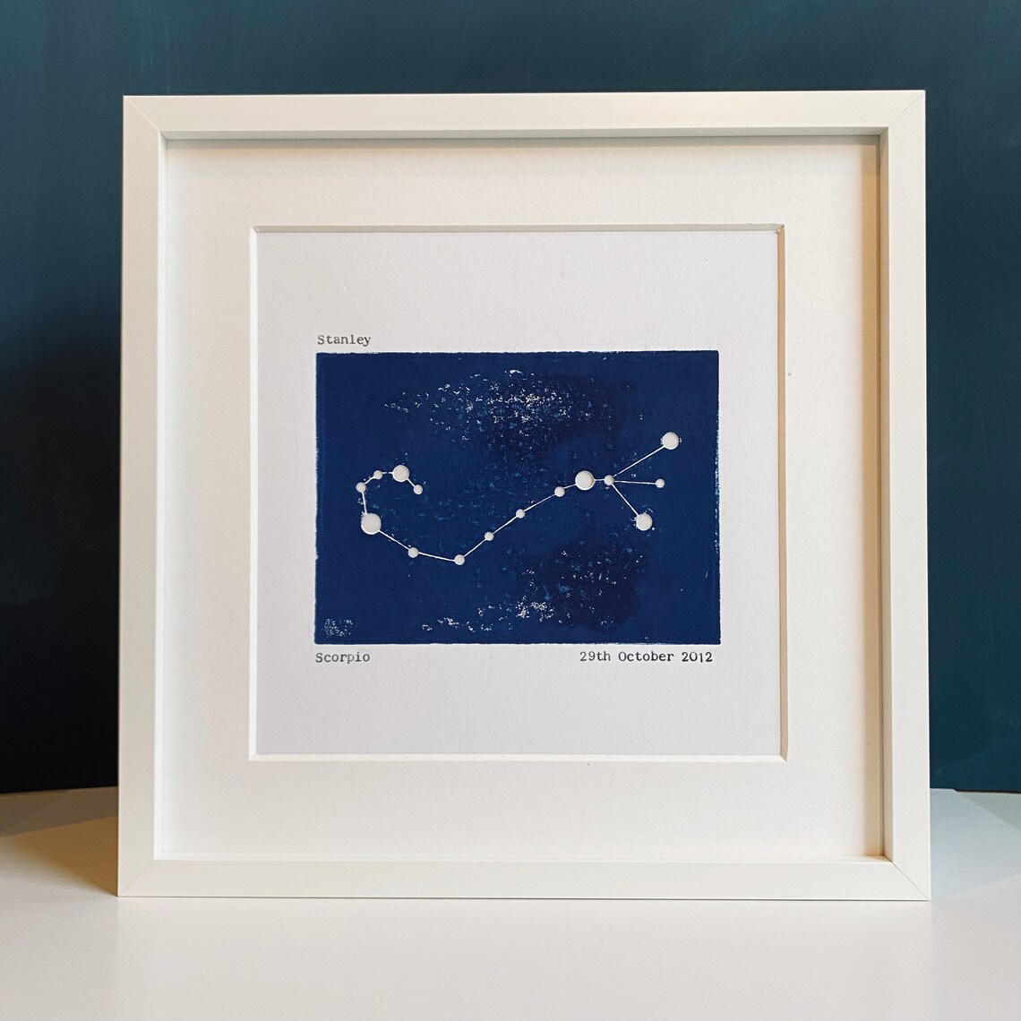 Scorpio Constellation Light Box Personalised Gift Nursery Lamp - Etsy