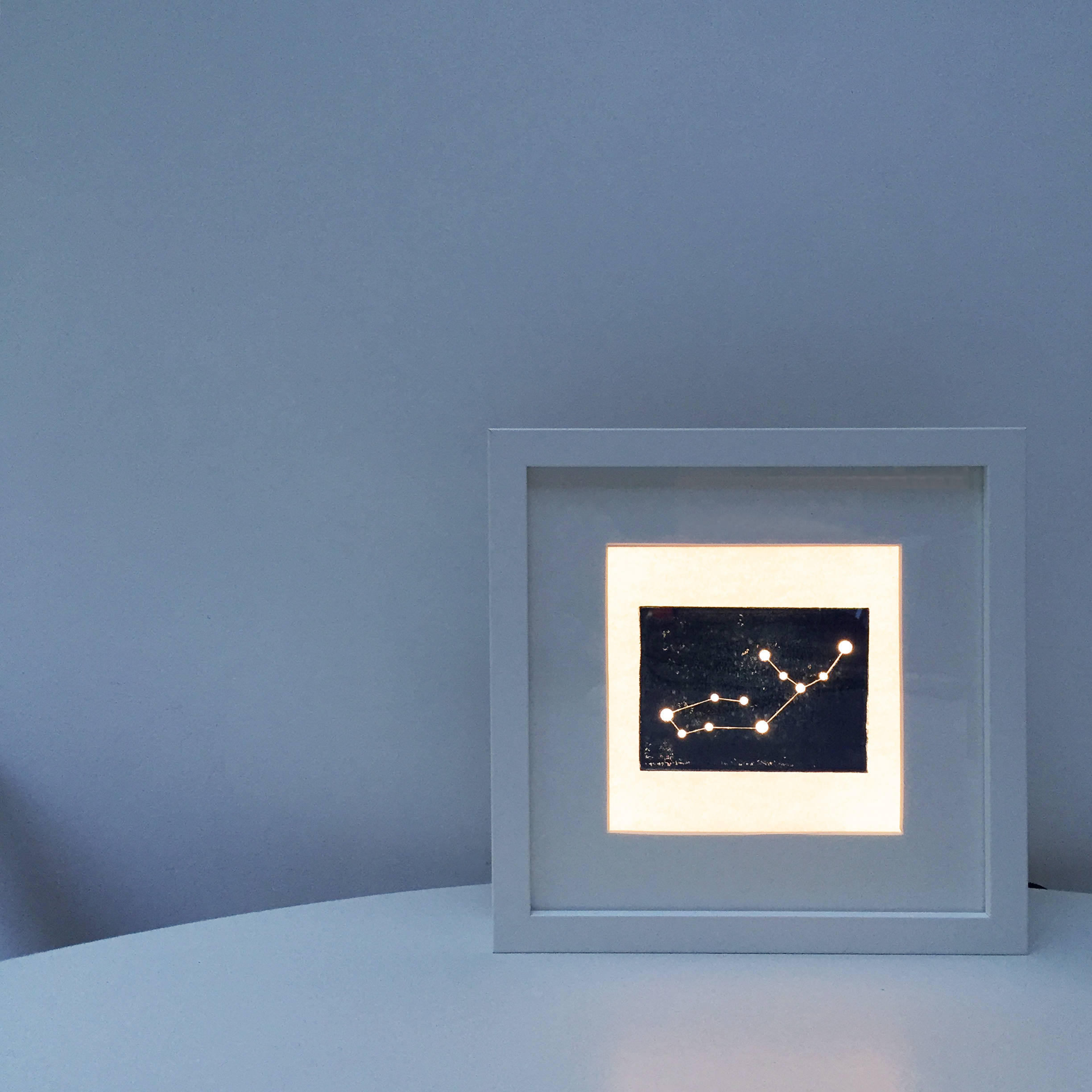 Virgo Constellation Light Box Personalised Gift Lamp Sidelight - Etsy