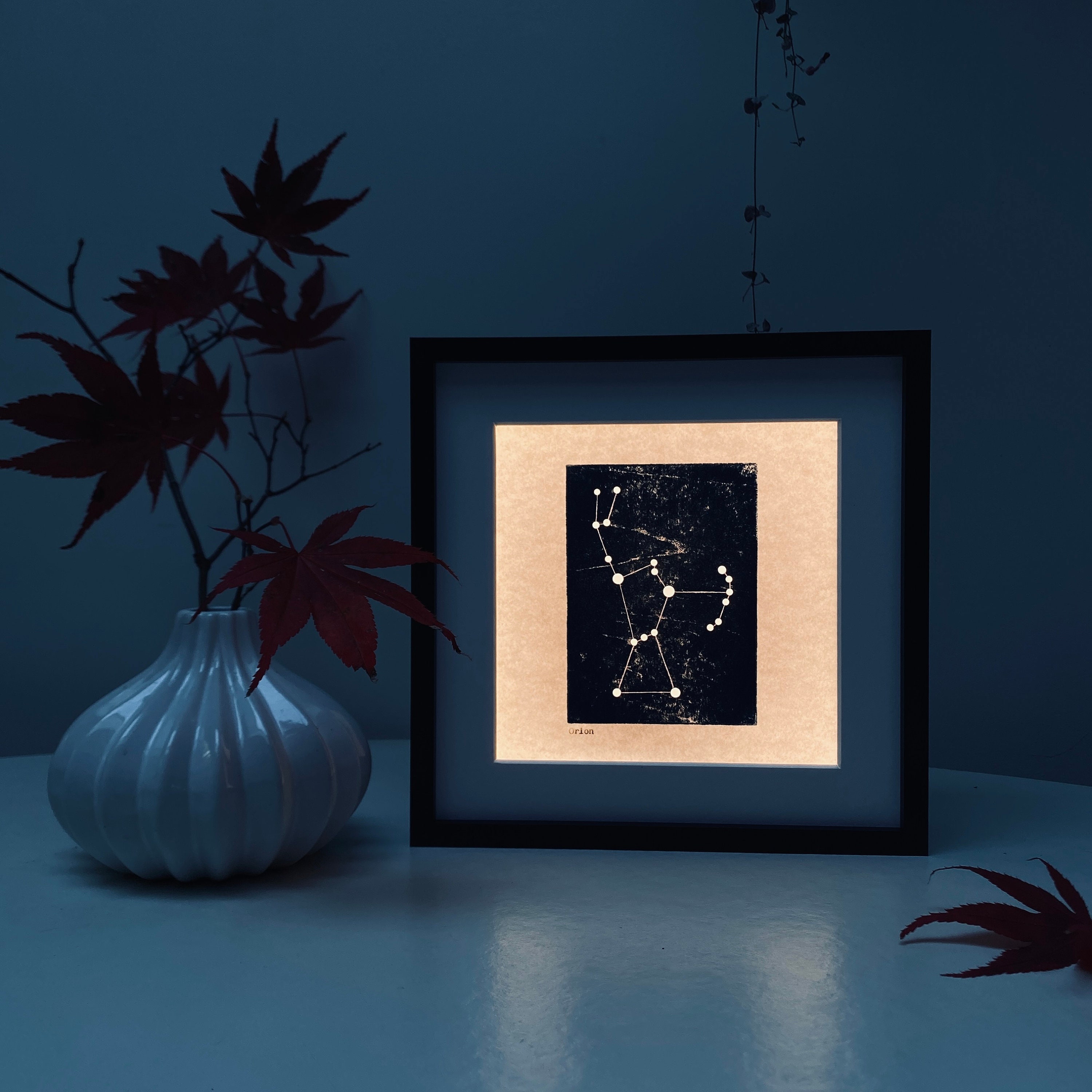 Orion Light Box Night Light Unique Illuminated Constellation Original ...