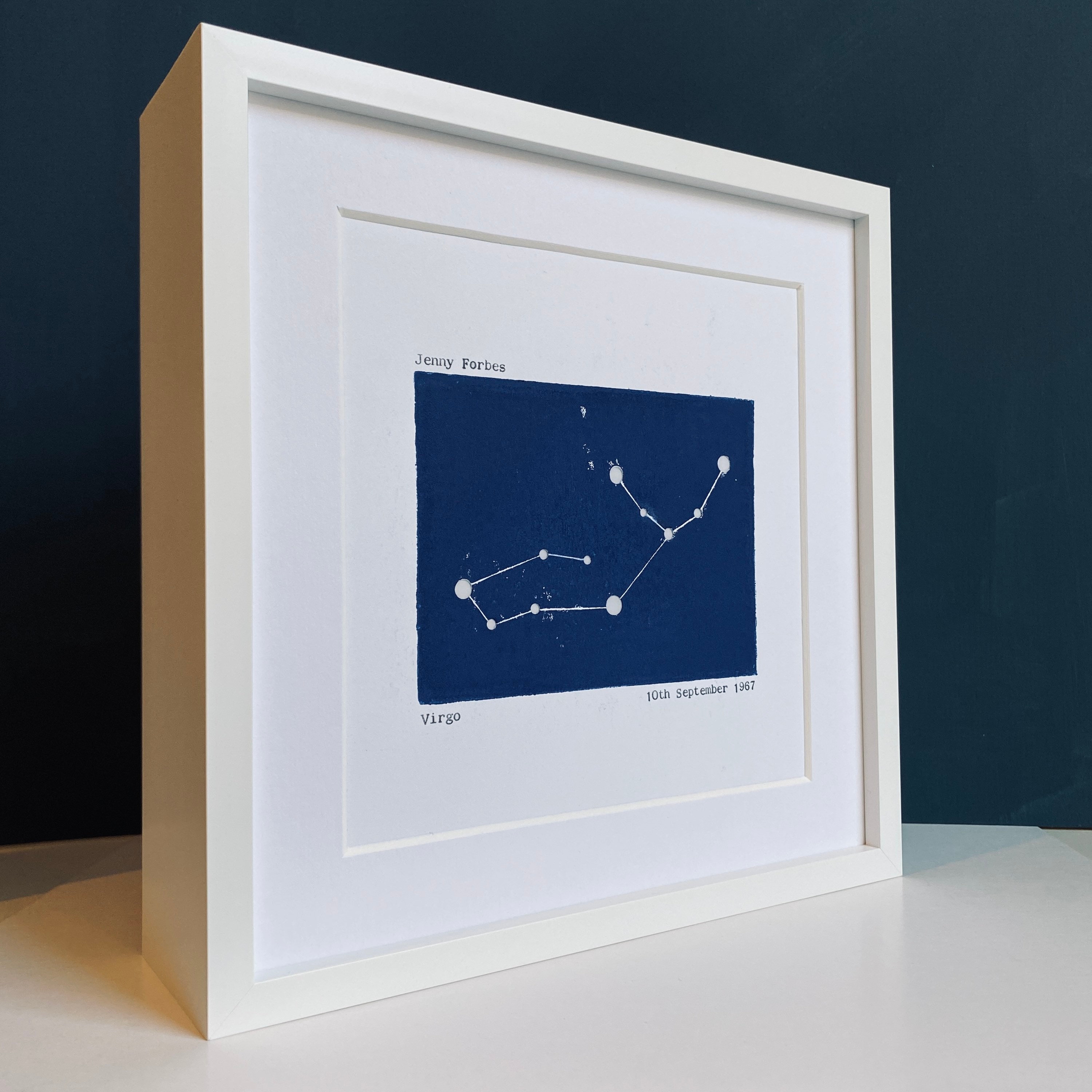 Virgo Constellation Light Box Personalised Gift Lamp Sidelight - Etsy