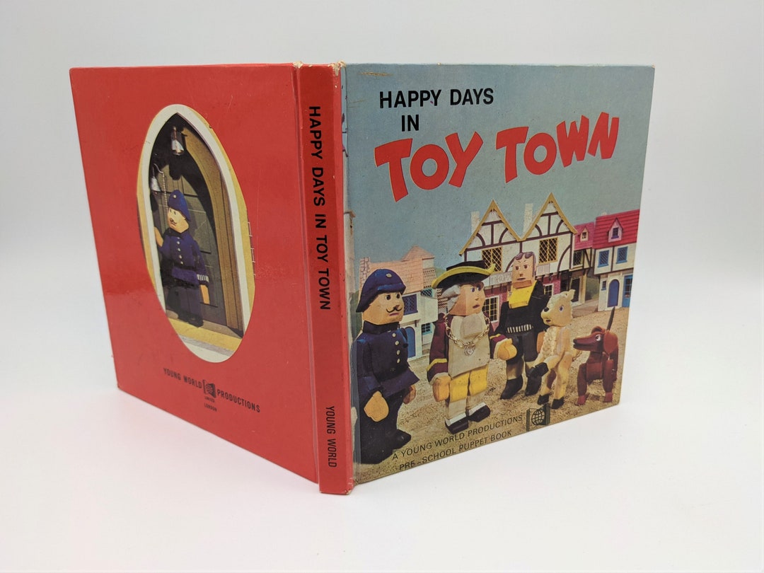 Happy Days in Toy Town. Larry the Lamb Children's Book. Used 1970s ...