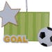 Soccer Football Personalized Christmas Tree Ornament Sports Themed Goal ...