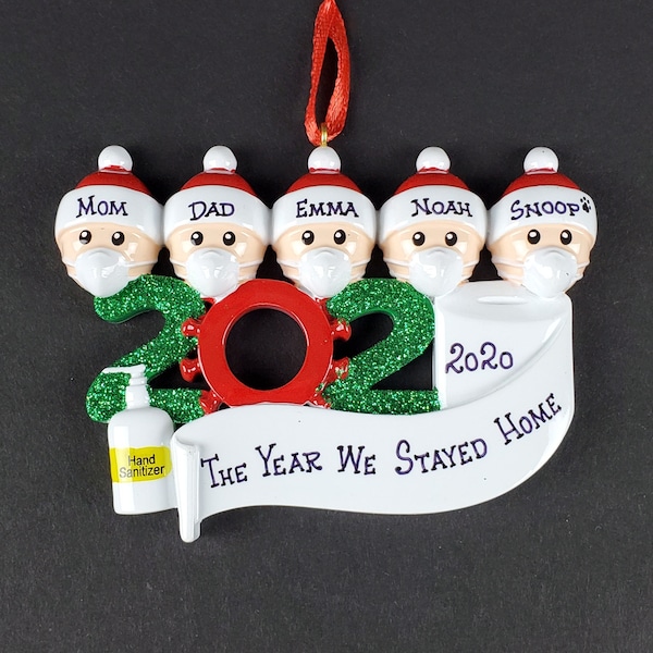 2020 Ornament Mask - Etsy