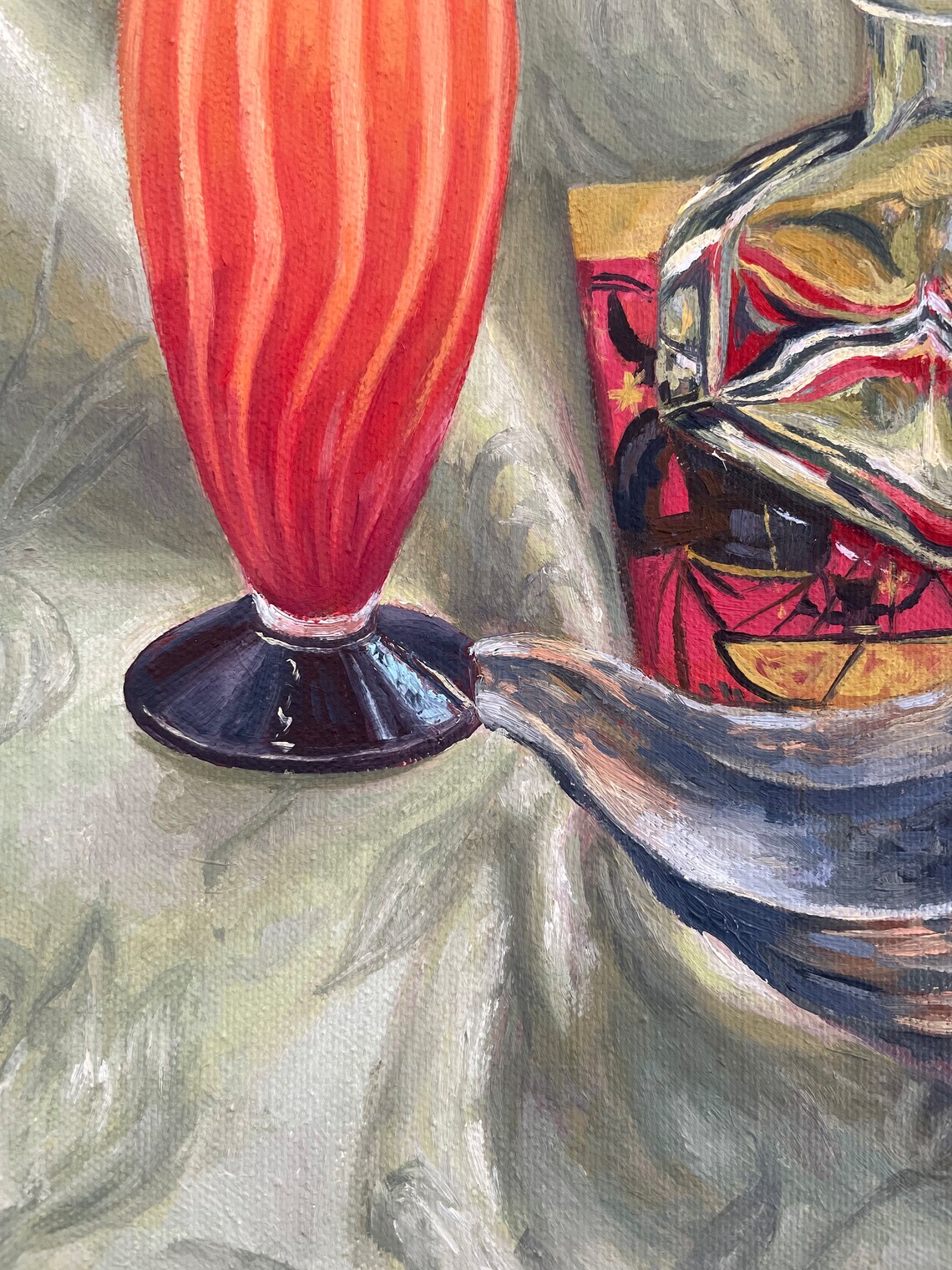 Original Oil Still Life Painting - Artist Rachel Van Wylen - Etsy