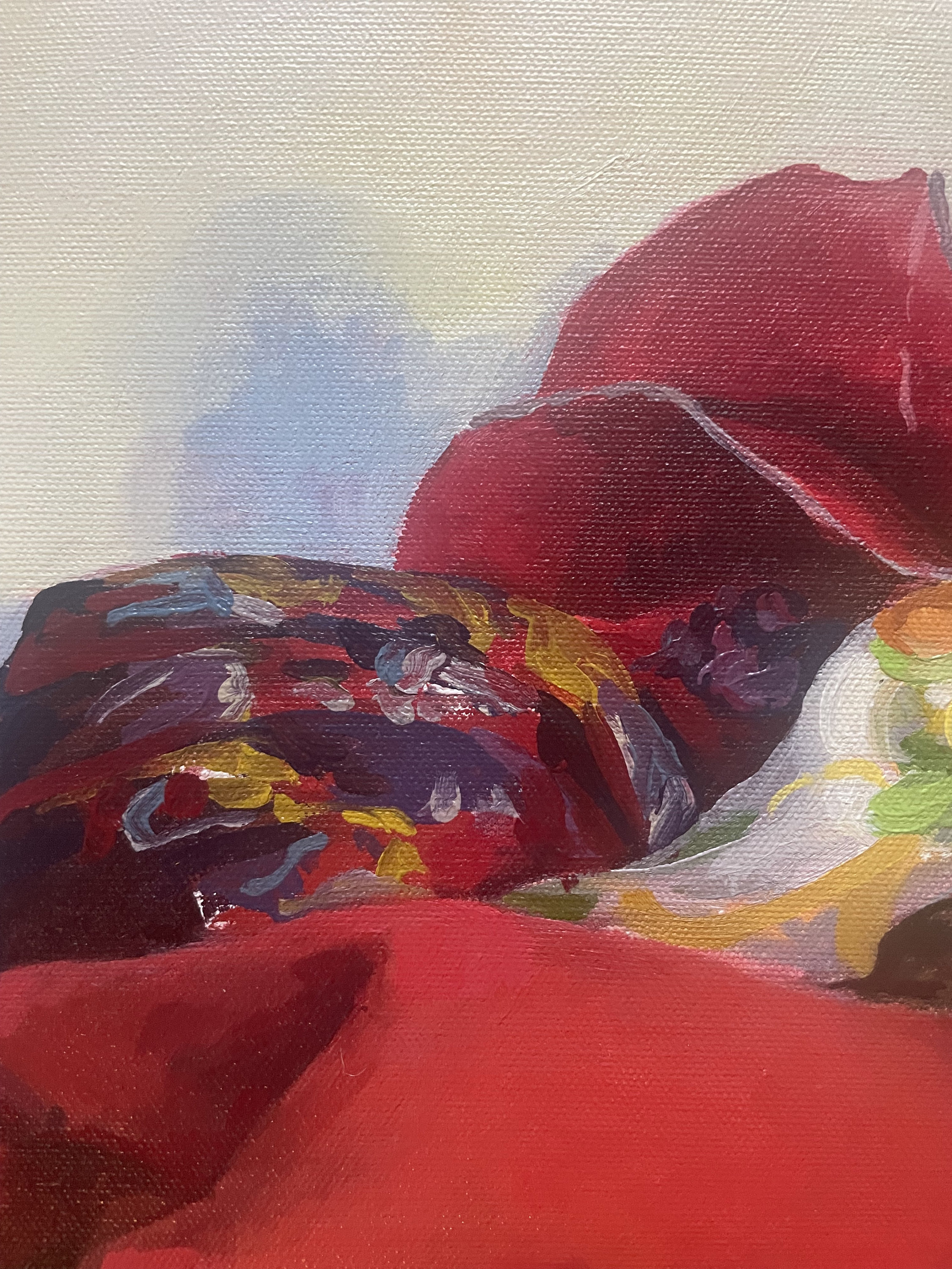 Original Oil Still Life Painting Draped Cloth - Etsy