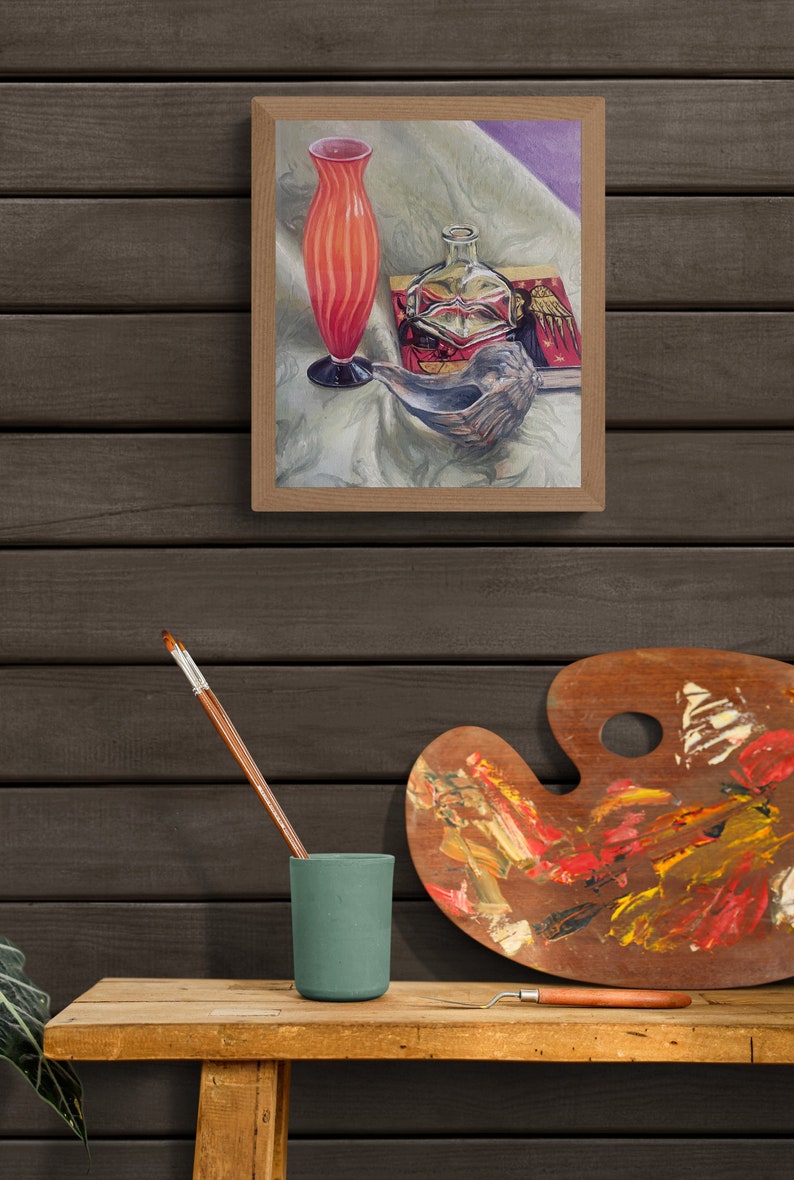 Original Oil Still Life Painting - Artist Rachel Van Wylen - Etsy