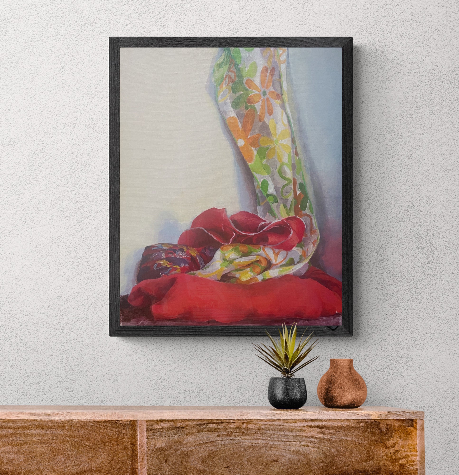 Original Oil Still Life Painting Draped Cloth - Etsy