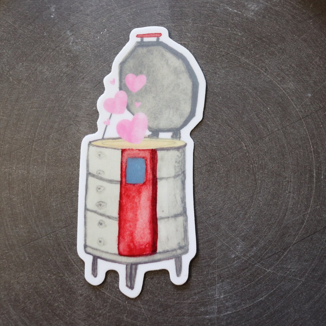 Kiln Love Pottery Sticker. Pottery Kiln Sticker, Gift for Potter ...