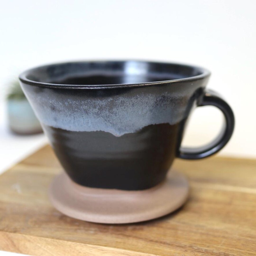 Handcrafted Ceramic Coffee Dripper – Artisan Pour Over Coffee Brewer ...