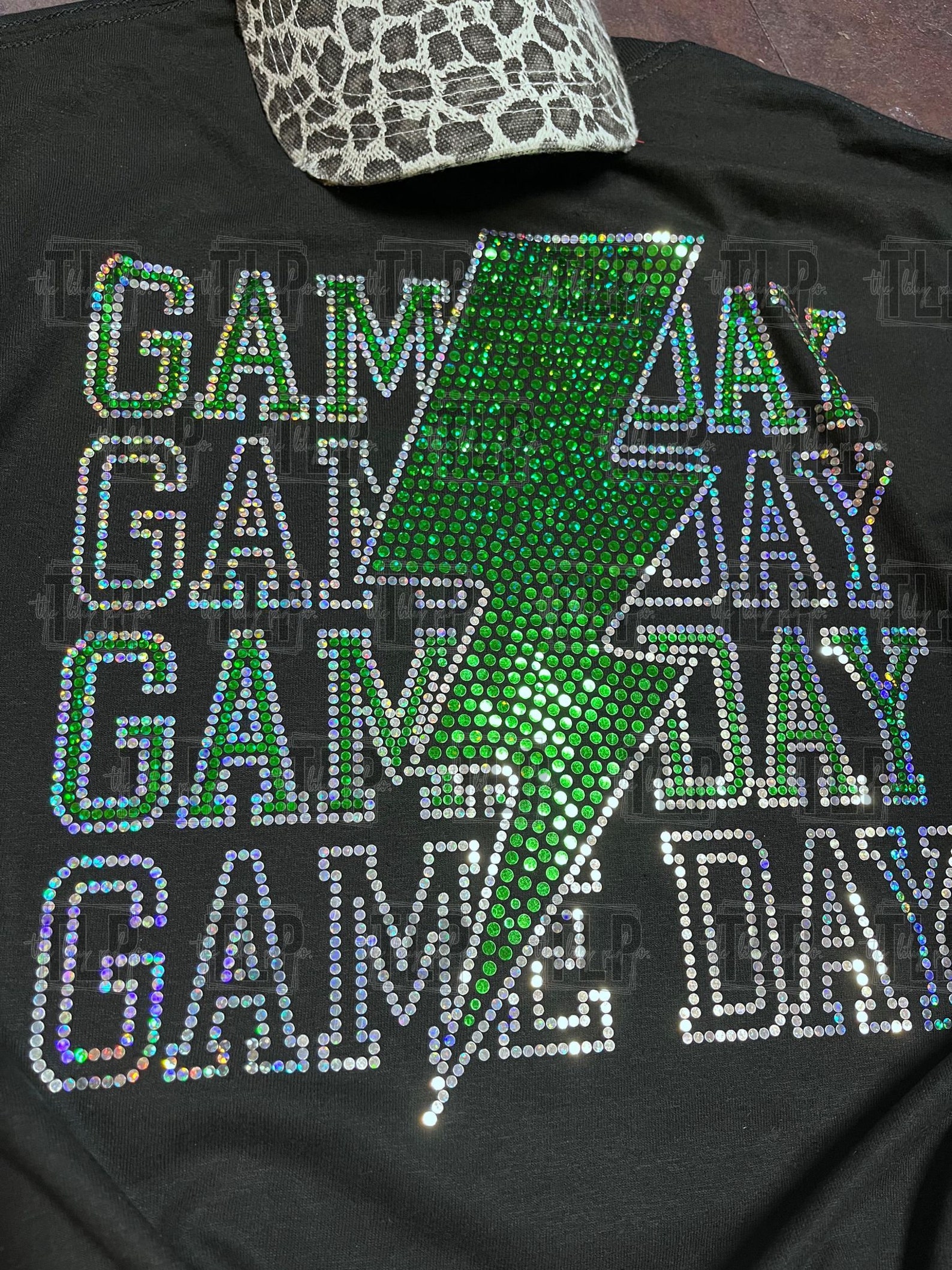 Custom Game Day Spangle Bling Tee, Team Spirit Shirt - Etsy