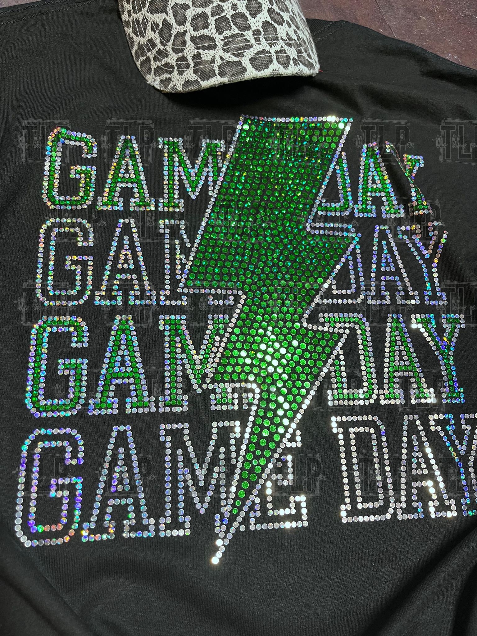 Custom Game Day Spangle Bling Tee, Team Spirit Shirt - Etsy