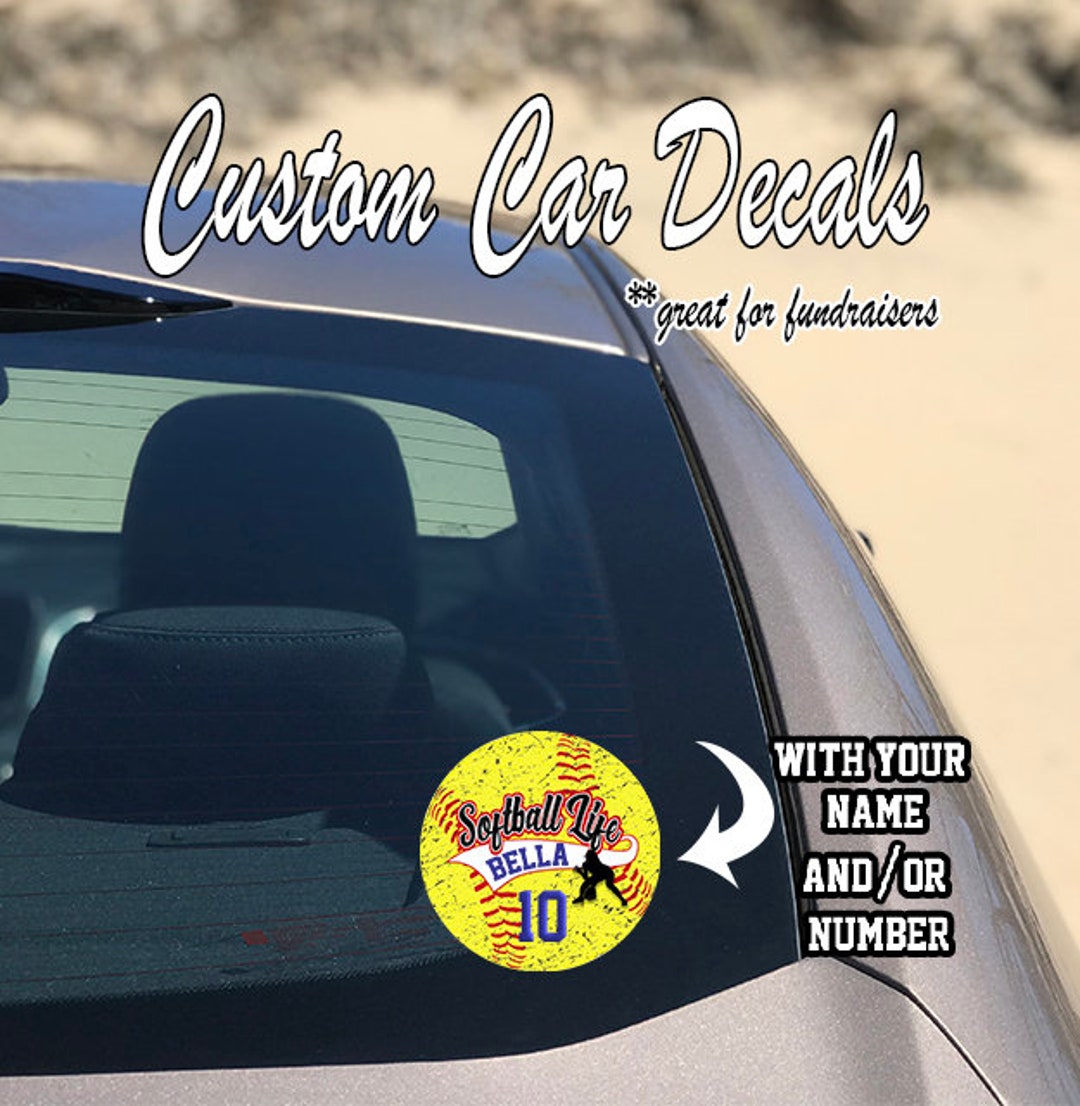 Custom Sport Life- Full Color Decals- Pick Your Sport- Car Decal-cup ...