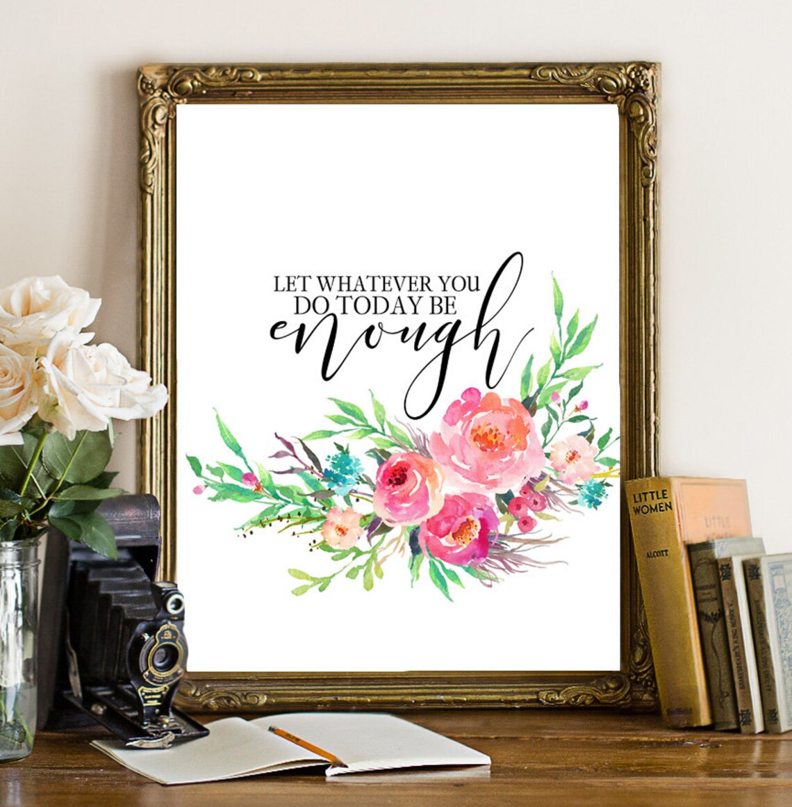 Inspirational wall art Inspirational Quotes Isnpirational | Etsy