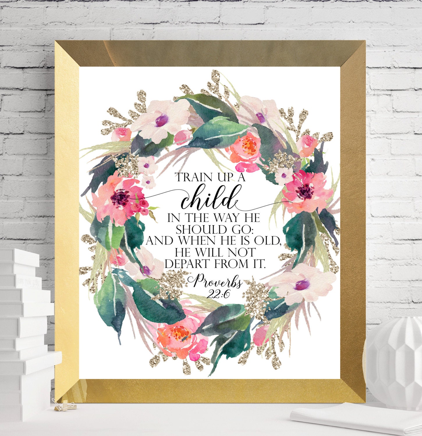 Proverbs 22:6, Bible printable, Bible print, Scripture printable ...