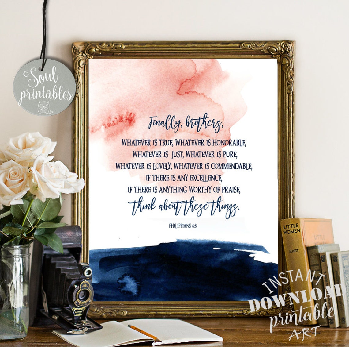 Printable Scripture Wall Art Bible Verse Wall Art Bible - Etsy
