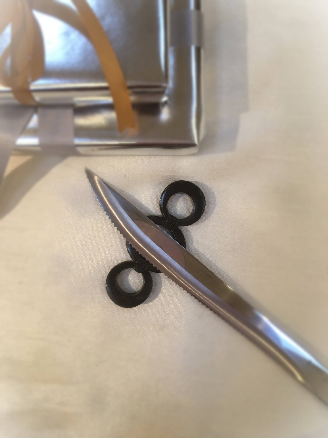 Carving Knife Rest Black Paint, Set of Two - Etsy