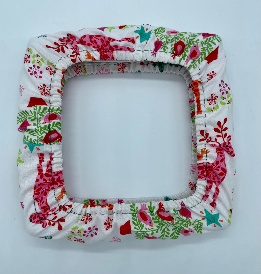 8x8 Inch Colorful Reindeer Grime Guard Cover for Q-snap. - Etsy