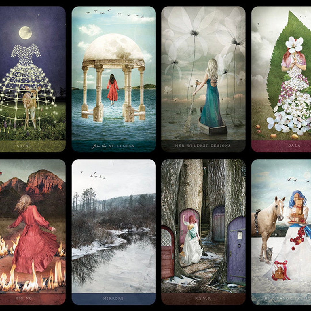 DECK IV Self-reflection Deck | Spiritual Art Artist Tarot Oracle Cards ...