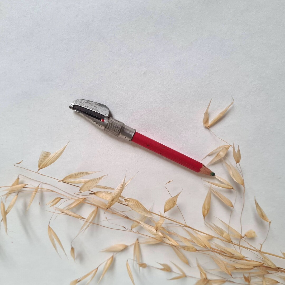 Vintage Stationery Cap Pen Tip Pencil Sharpener Accessory Tool Eagle ...