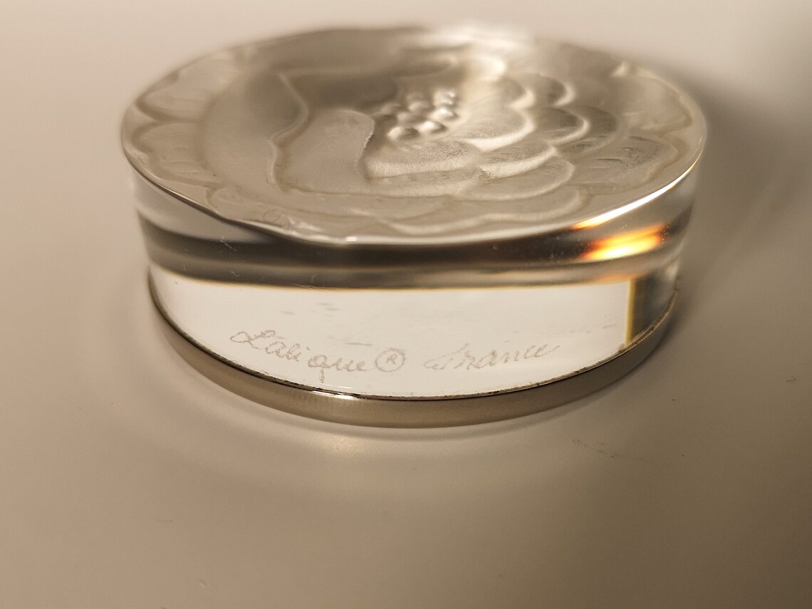 Lalique vintage car mascot radiator cap handmade crystal | Etsy