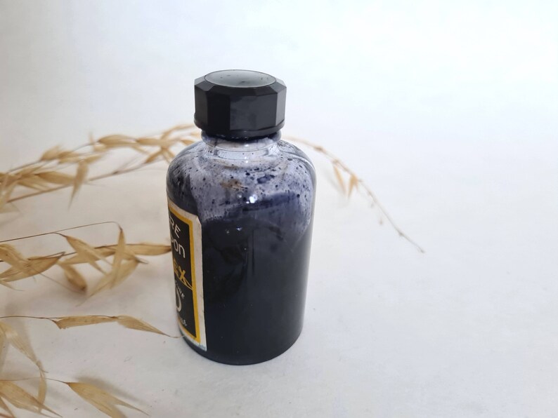 Vintage Stamping Ink Bottle French Brand Tiflex Superior - Etsy