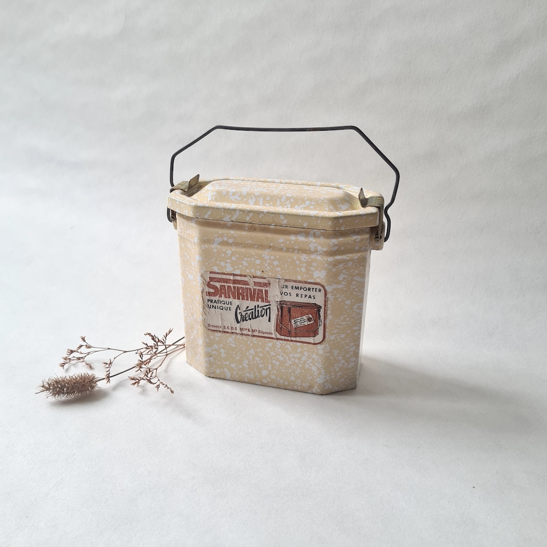 Vintage Bento Lunch Meal Box to Take Away/sanrival SGDG France French ...