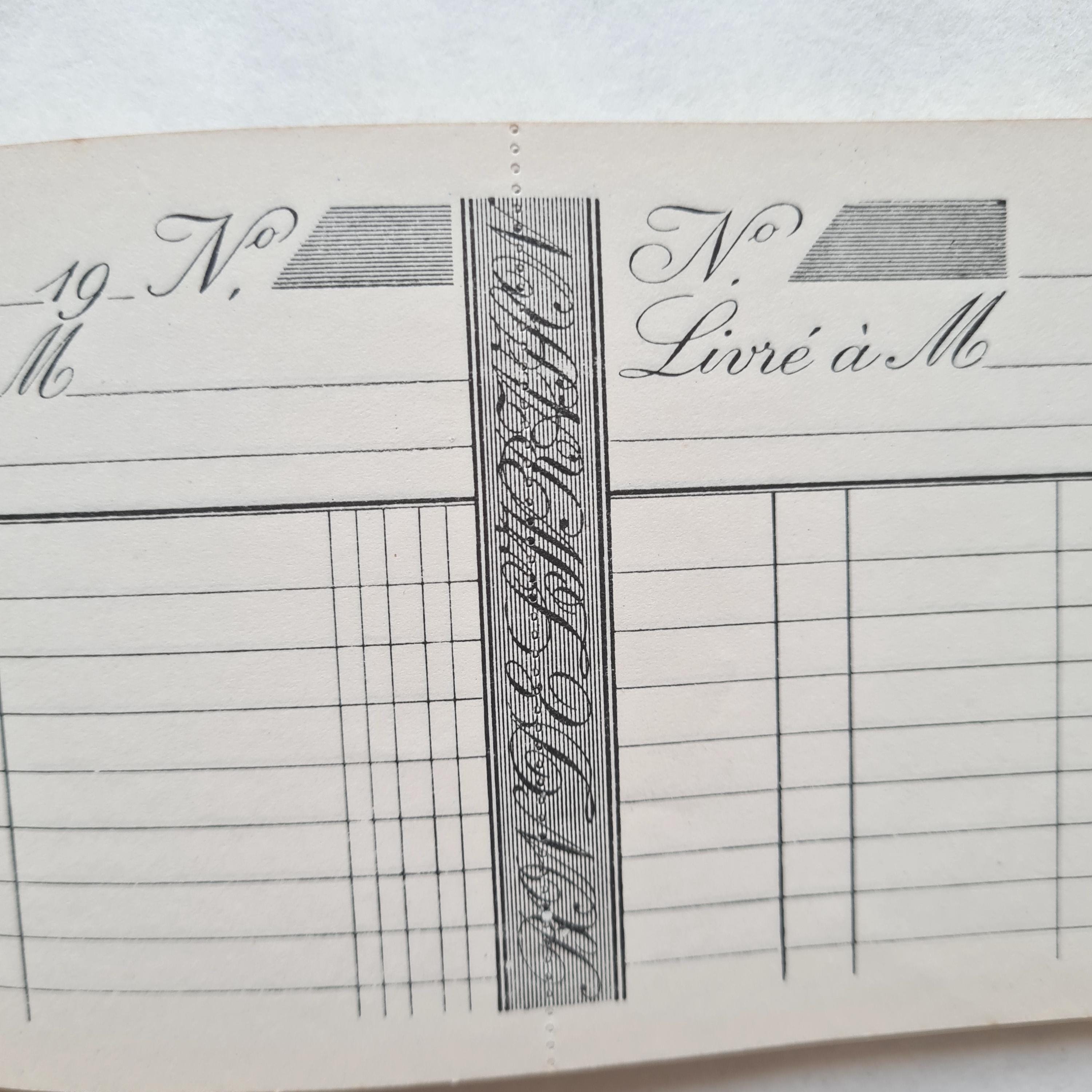 Vintage Delivery Note Book/bundle of Detachable Sheets/customer Order ...