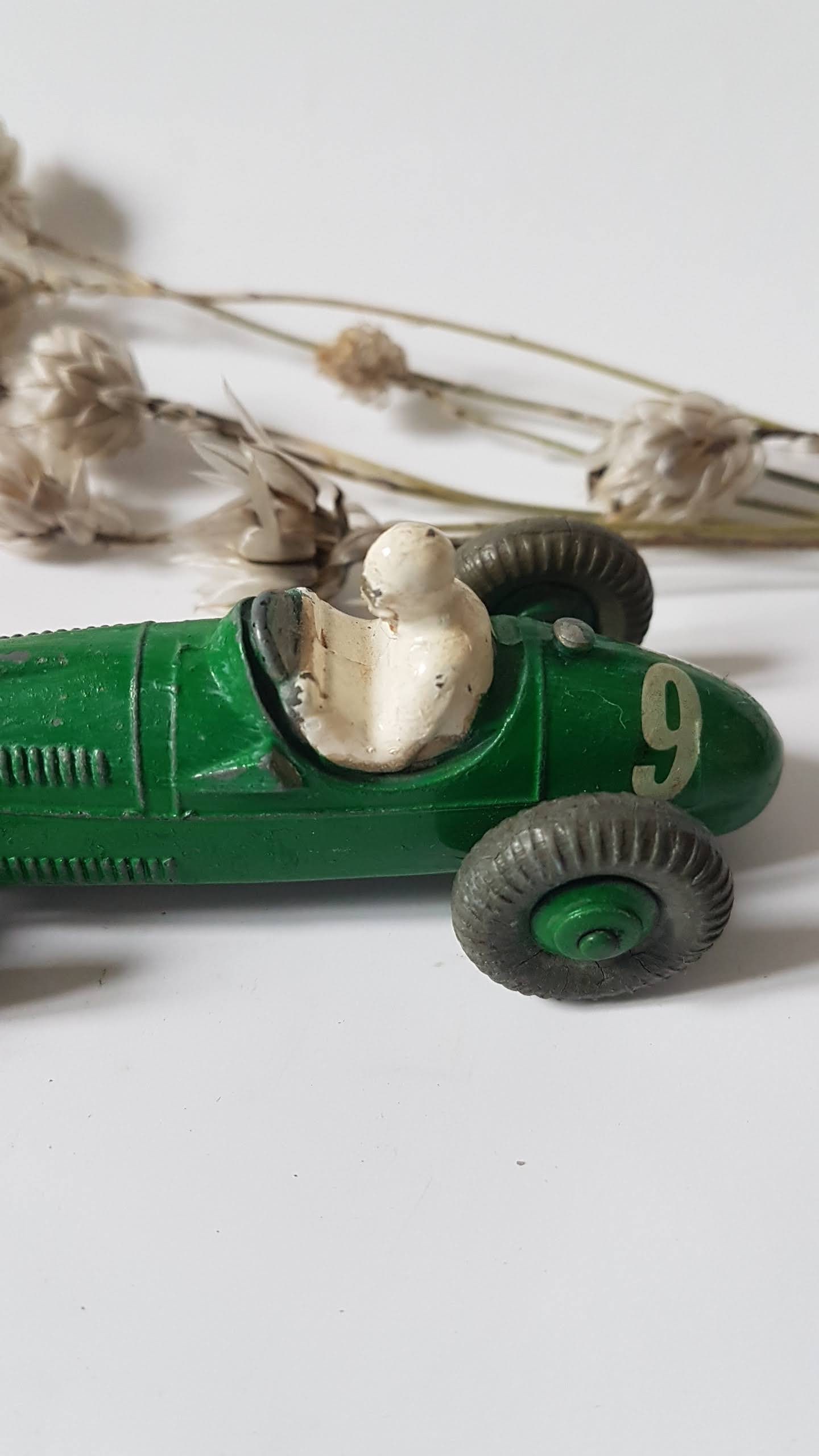 Vintage Dinky Toys Race Car/series 23/miniature Toy/old Vintage Dinky Toys Race Car/series 23/miniature Toy/old