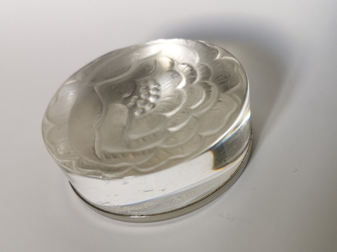 Lalique vintage car mascot radiator cap handmade crystal | Etsy