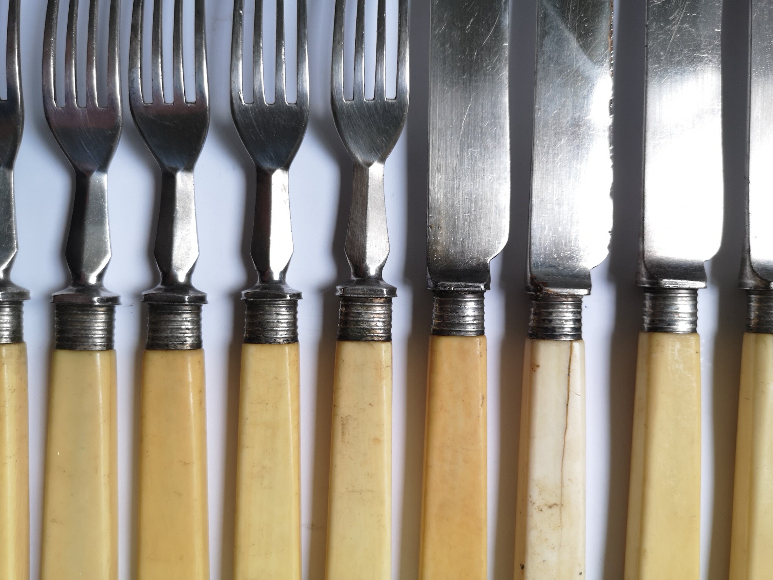 Vintage Silverware Cutlery Mappin and Webb Silver Punch Knives | Etsy