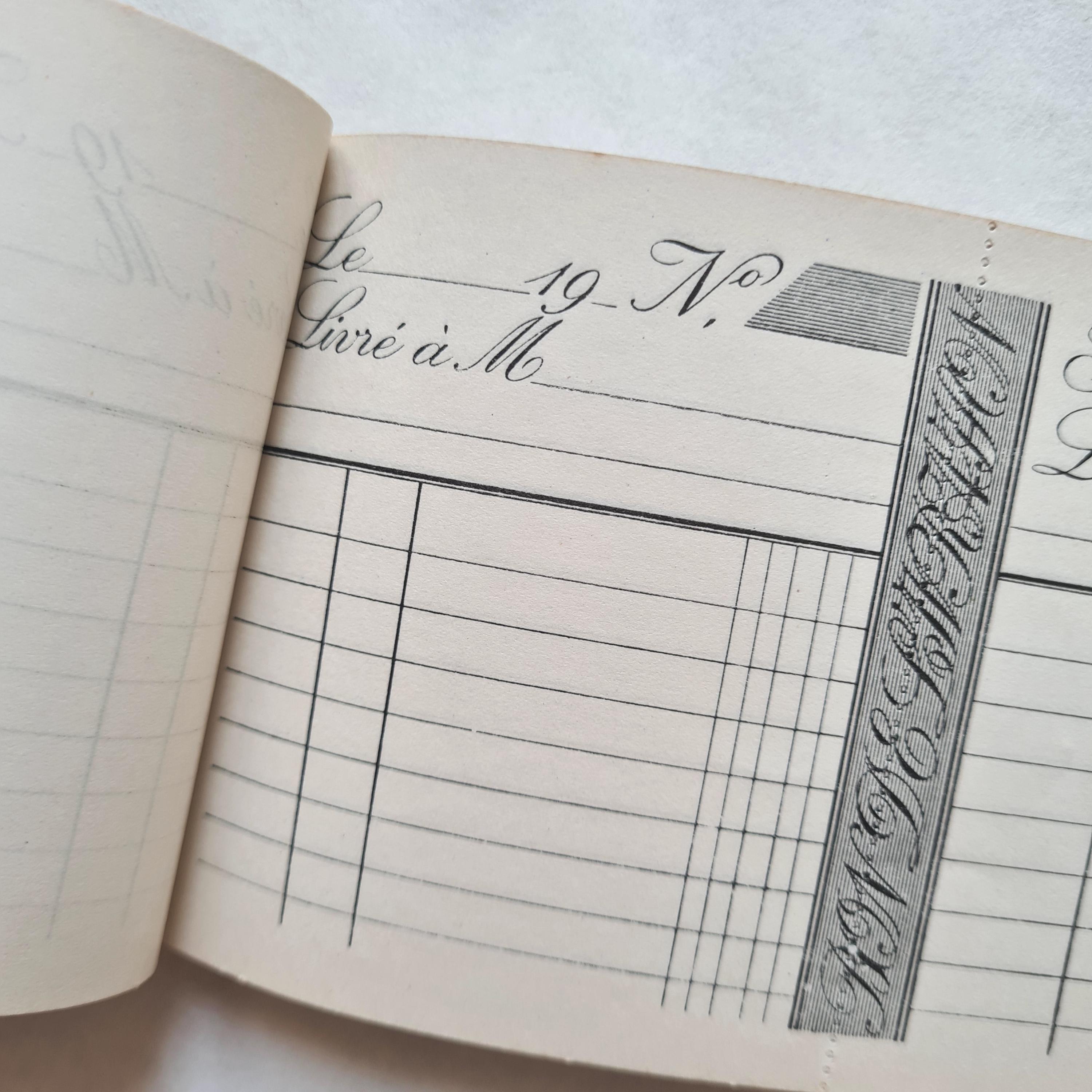 Vintage Delivery Note Book/bundle of Detachable Sheets/customer Order ...