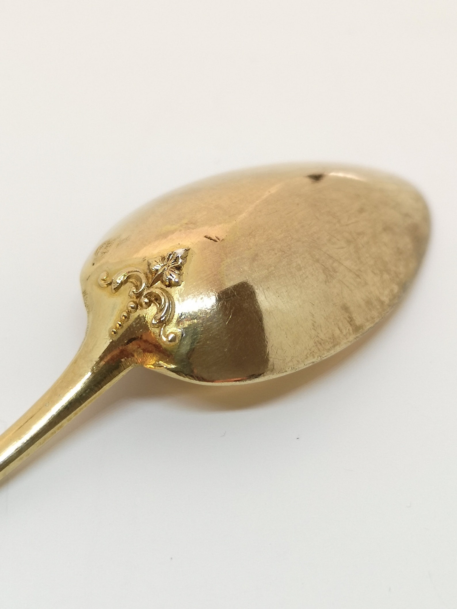 Vintage vermeil poinçon Minerve cuillères dessert petites - Etsy France