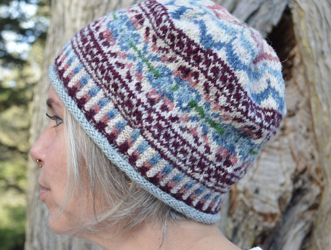 Fair Isle Hat - Etsy
