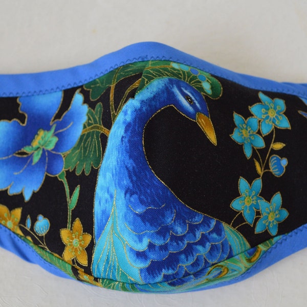 Peacock Mask - Etsy