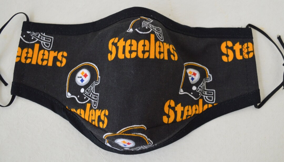Pittsburgh Steelers Mask - Etsy