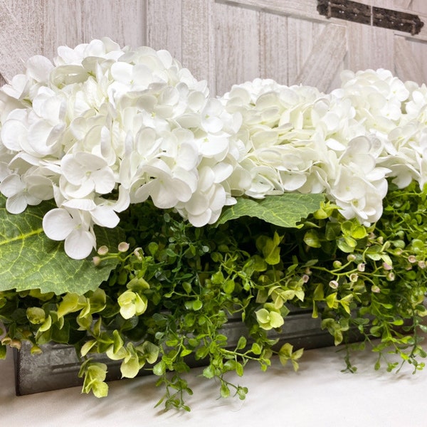 Hydrangea Centerpiece - Etsy